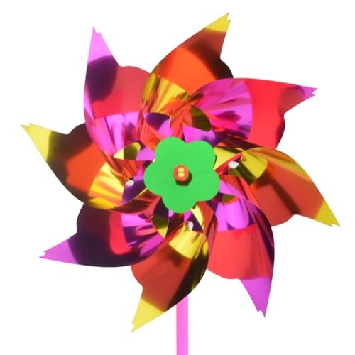100pcs Plastic Rainbow Pinwheel,Windmill Party Pinwheels DIY Pinwheels ...