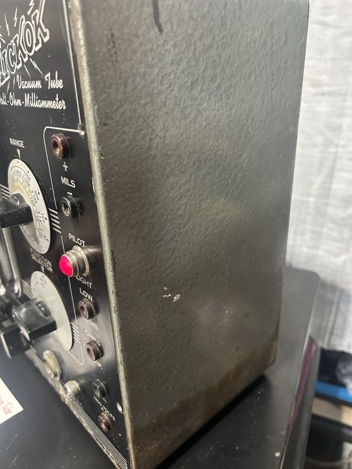 Vintage Hickok Vacuum Tube Volt Ohn Multimeter Model 209A | eBay