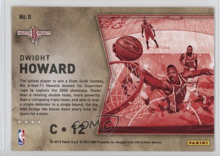 2015-16 Panini NBA (International) High Flyers Dwight Howard #11 | eBay