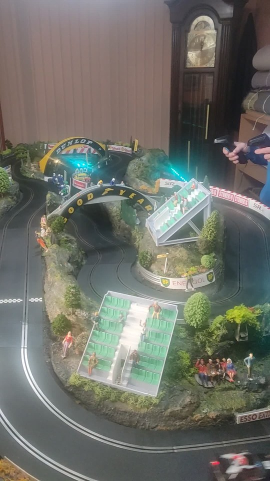 Scalextric Rally Themed Stonerig Raceway Track Set Complete | eBay UK