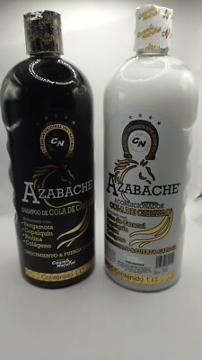 AZABACHE HAIR GROWTH & STRENGTHENING SHAMPOO & CONDITIONER, NEW ...