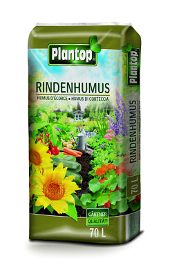 Plantop Rindenhumus 70L 0-20mm - Humus, Gartenbedarf, Bodenverbesserer ...