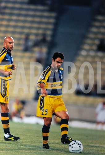 Vintage Press Photo Football, Parma, Johan Walem, 2000s, Print 22 X 15 ...