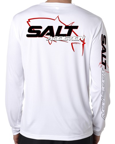 Salt Addiction t shirt long sleeve microfiber saltwater fishing ...