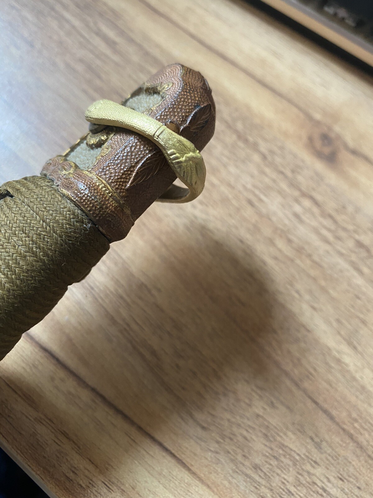 WW2 Japanese officer officer sword Katana Gunto sarute part（Replica ...