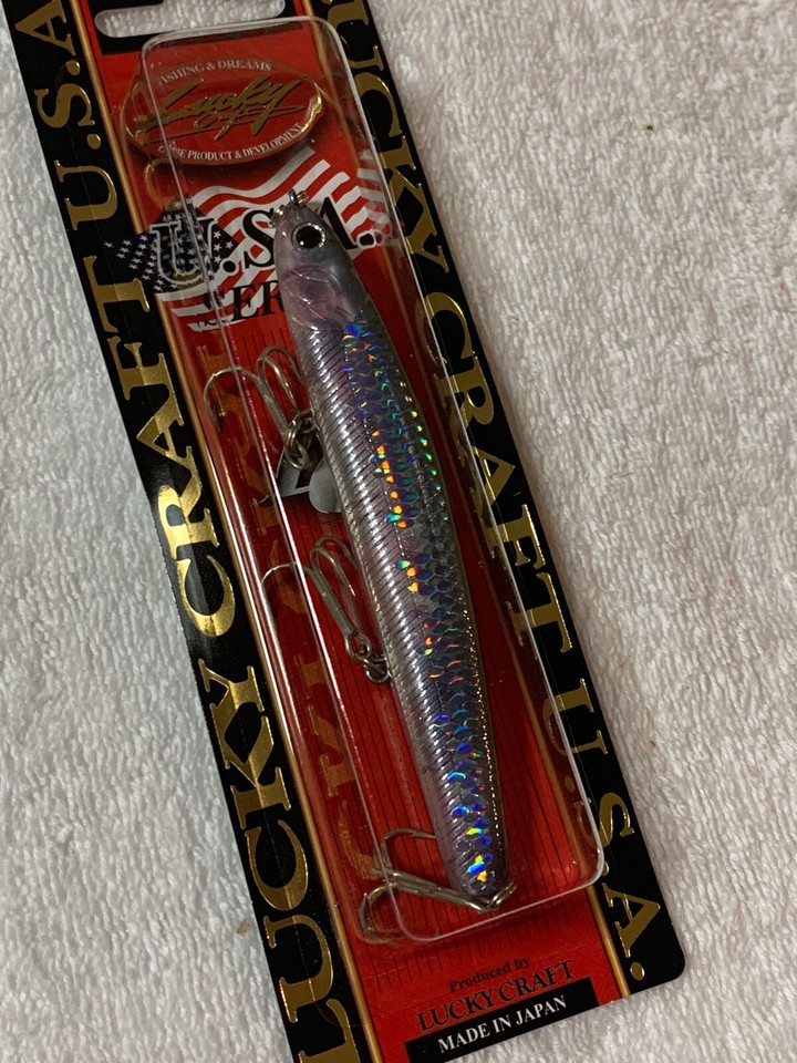 LUCKY CRAFT WANDER SLIM 110 3/4oz. WDS110 MS GHOST WAKASAGI NIP | eBay