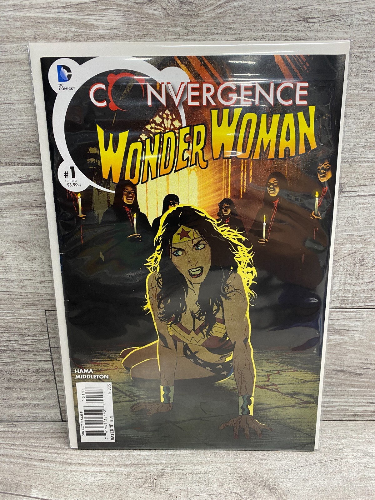 DC Comics Convergence Wonder Woman #1 2015 Modern Age Hama Middleton ...