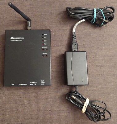 Crestron CEN-HPRFGW Extended Range RF Wireless Gateway w/ Adapter | eBay