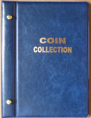 VST Small COIN ALBUM - EMPTY ALBUM - FRONT & BACK COVER and SCREW POSTS ...