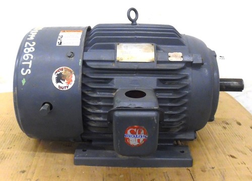 U.S. ELECTRIC MOTOR, HIGH EFFICIENCY, 30HP, 286TS FRAME, E412A ...