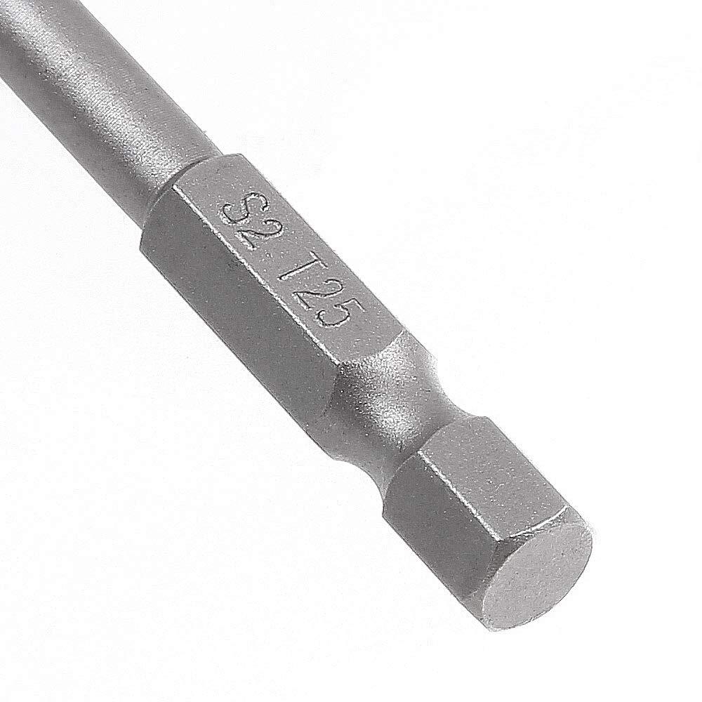 10pcs 6 In T6 T40 Security Torx Bit Set Torx Star Drive Security Screws ...