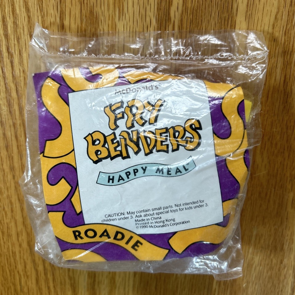 Vintage Happy Meal Toys McDonald's Fry Benders 1990 Roadie Original ...