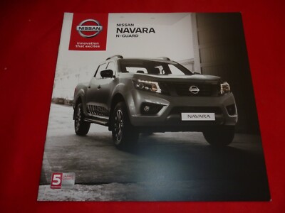 NISSAN Navara D231 "N-Guard" Sondermodell Prospekt Brochure Depliant ...