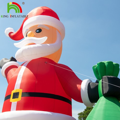 20FT 26FT 33FT Giant Inflatable Santa Claus Fit Outdoor Christmas ...