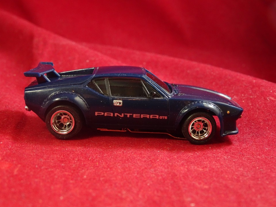 ROAD RACE REPLICAS BLUE/SILV PANTERA GT5 HO SLOT CAR- RRR AURORA T-JET ...