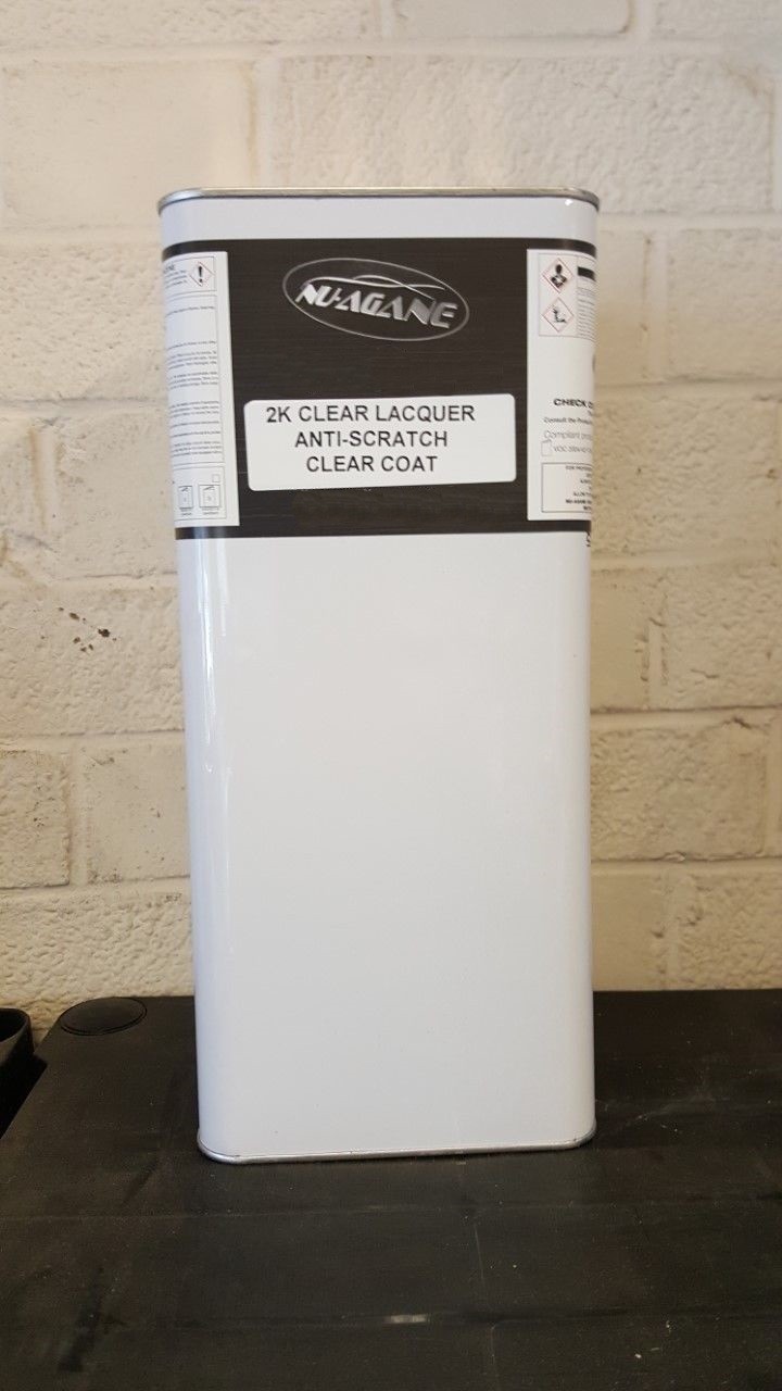 5 lt Clear Lacquer M.S Medium Solids 2k Lacquer 2 Pack Clear 2K ONLY | eBay