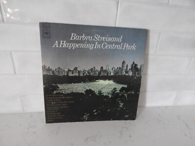 Barbra Streisand:A Happening In Central Park 12" 33 RPM LP | eBay