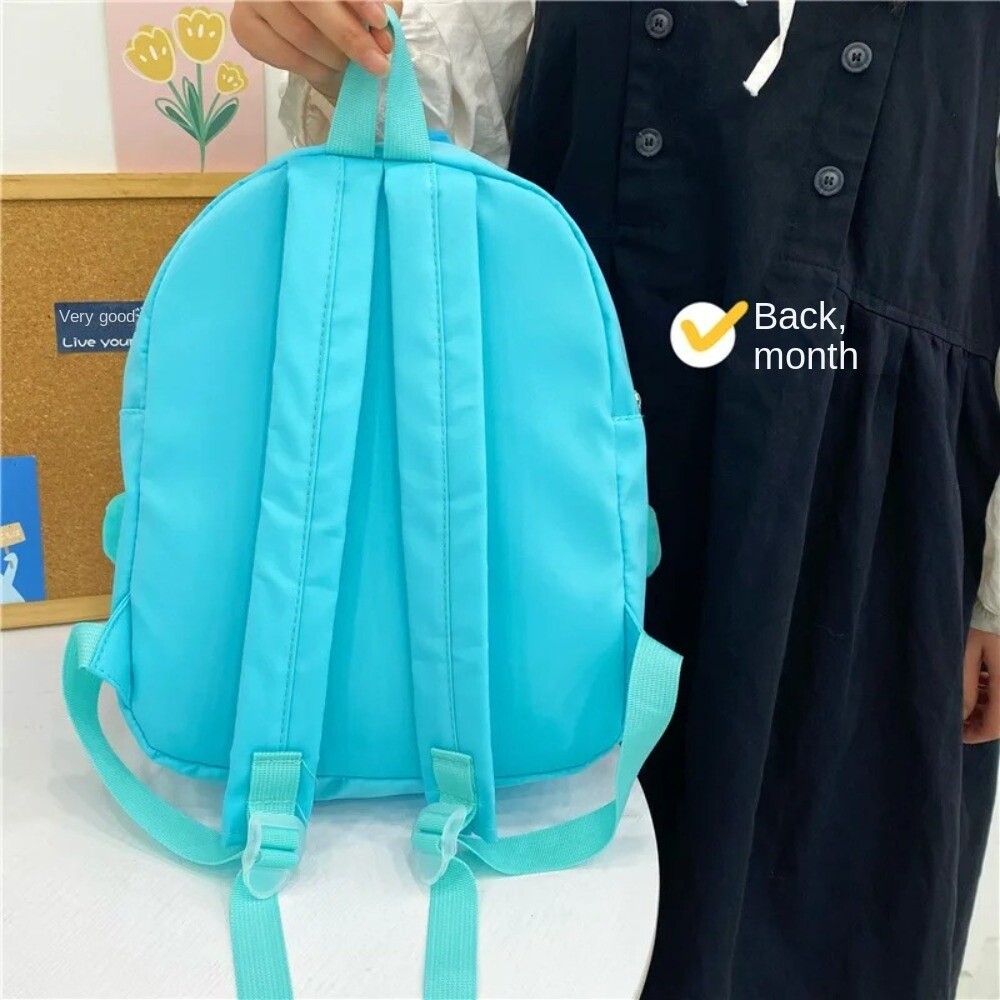 Storage Doll Backpack Large Capacity Cartoon Backpacks Funny Plush ...