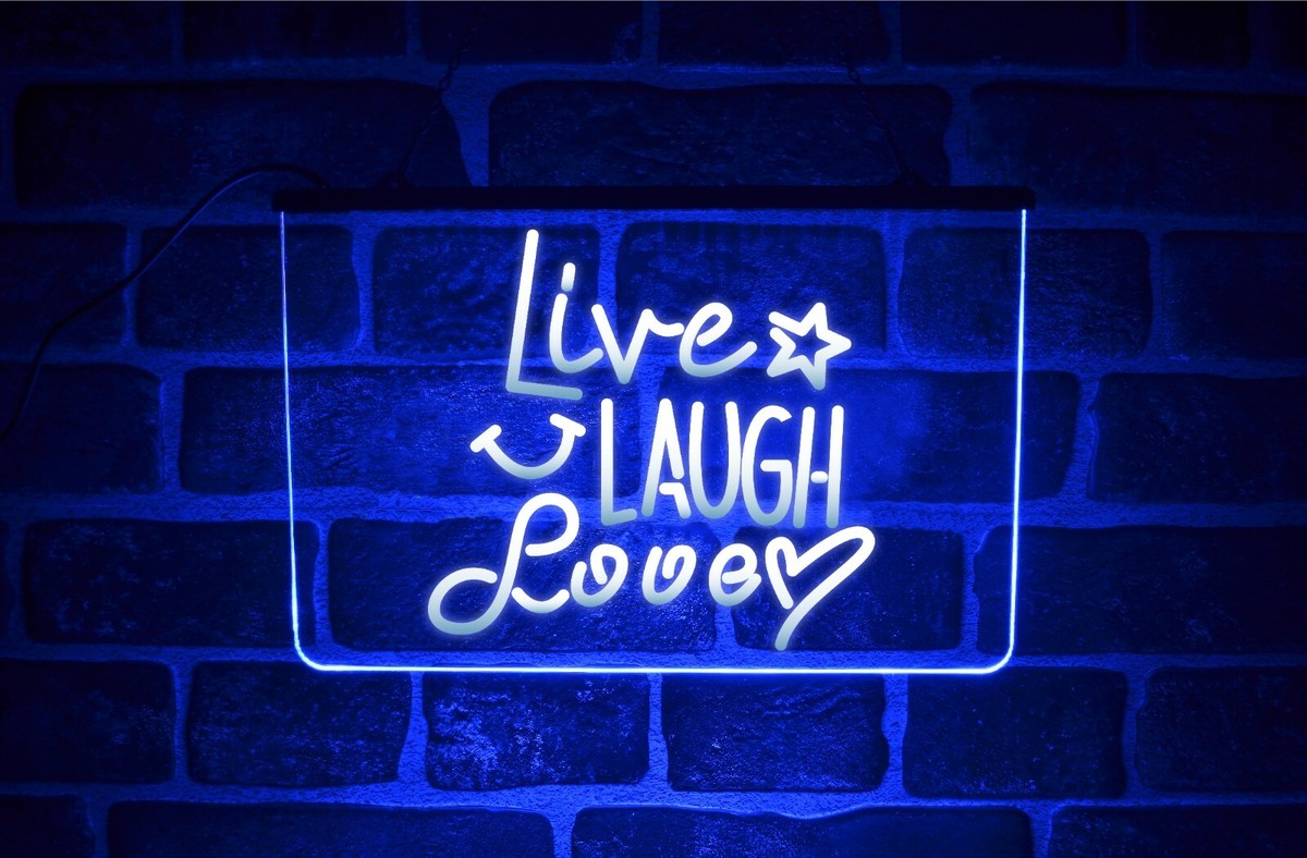 Live Laugh Love Neon