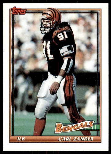 1991 Topps Carl Zander Cincinnati Bengals #253 | eBay