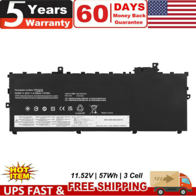 Laptop Battery 01AV430 For Lenovo ThinkPad X1 Carbon 5th Gen 2017 / 6th ...