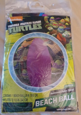 Nickelodeon Teenage Mutant Ninja Turtles Beach Ball New | eBay
