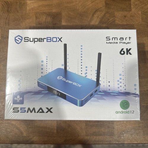 SuperBox S5 MAX 5th Gen Media Player with Bluetooth | eBay