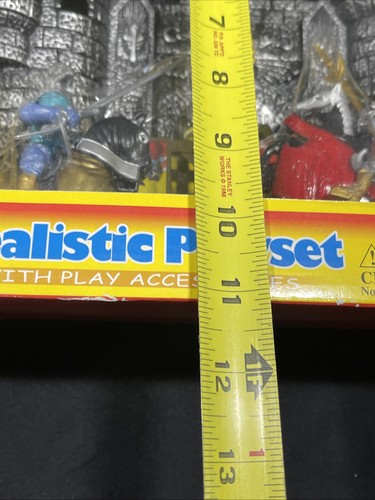 Vintage Kids Stuff Deluxe Realistic Playset CASTLE NEW | eBay