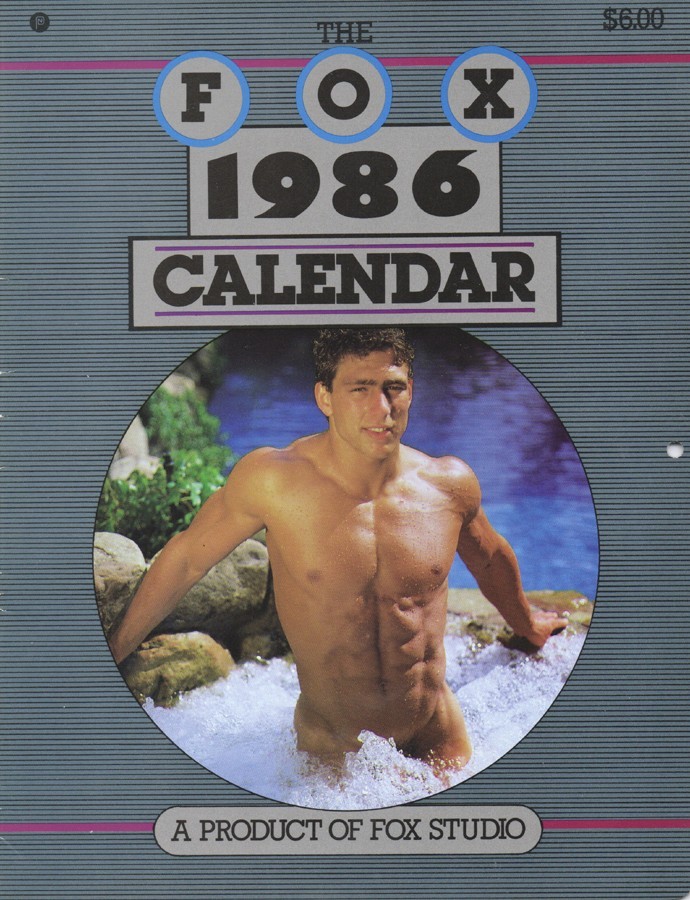 Vintage 1986 FOX STUDIO CALENDAR Classic Male Models SCARCE | eBay