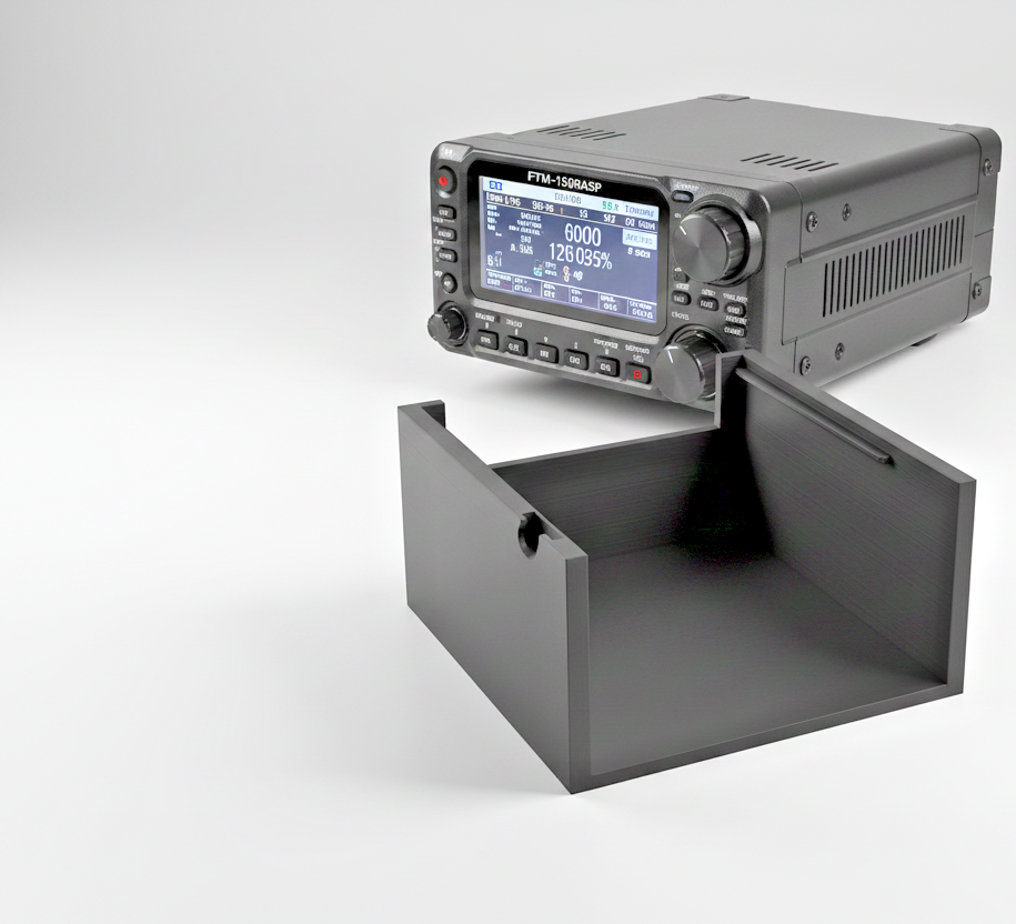 FTM-150RASP Desktop Radio Stand – Angled Holder – Ham Radio Accessory ...
