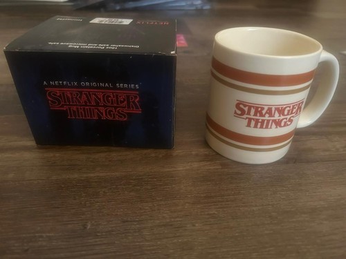 BRAND NEW Stranger Things Retro Logo 10 Oz Loungefly Mug w/ Box | eBay
