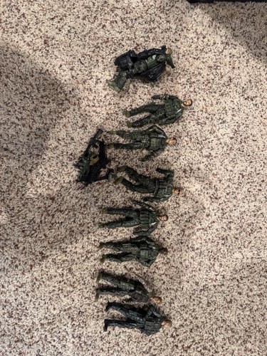 lot of BBI Elite Force Marine U.S Army action Figure Soldier 1/18 3.75 ...