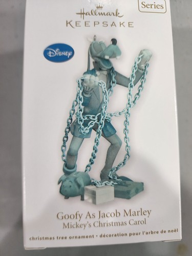 Hallmark Disney Goofy As Jacob Marley Keepsake Christmas Carol Ornament ...
