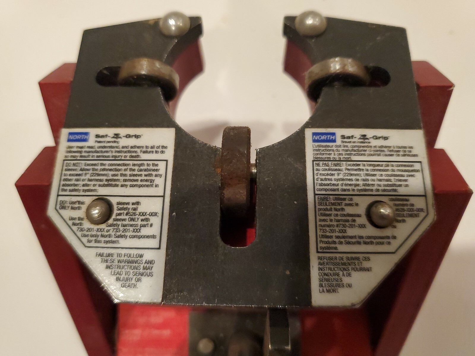 North Saf-T-Grip Fall Prevention Sleeve Saf-T-Grip Sleeve 602-100-003 ...