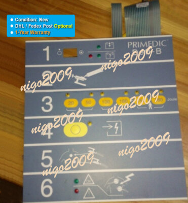 New Membrane Keypad Fit for PRIMEDIC Defi-B M110 M111 M112 M113 Button ...