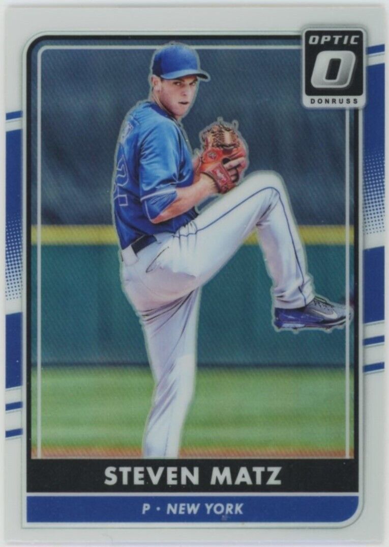 2016 Donruss Optic Steven Matz New York Mets #111 | eBay