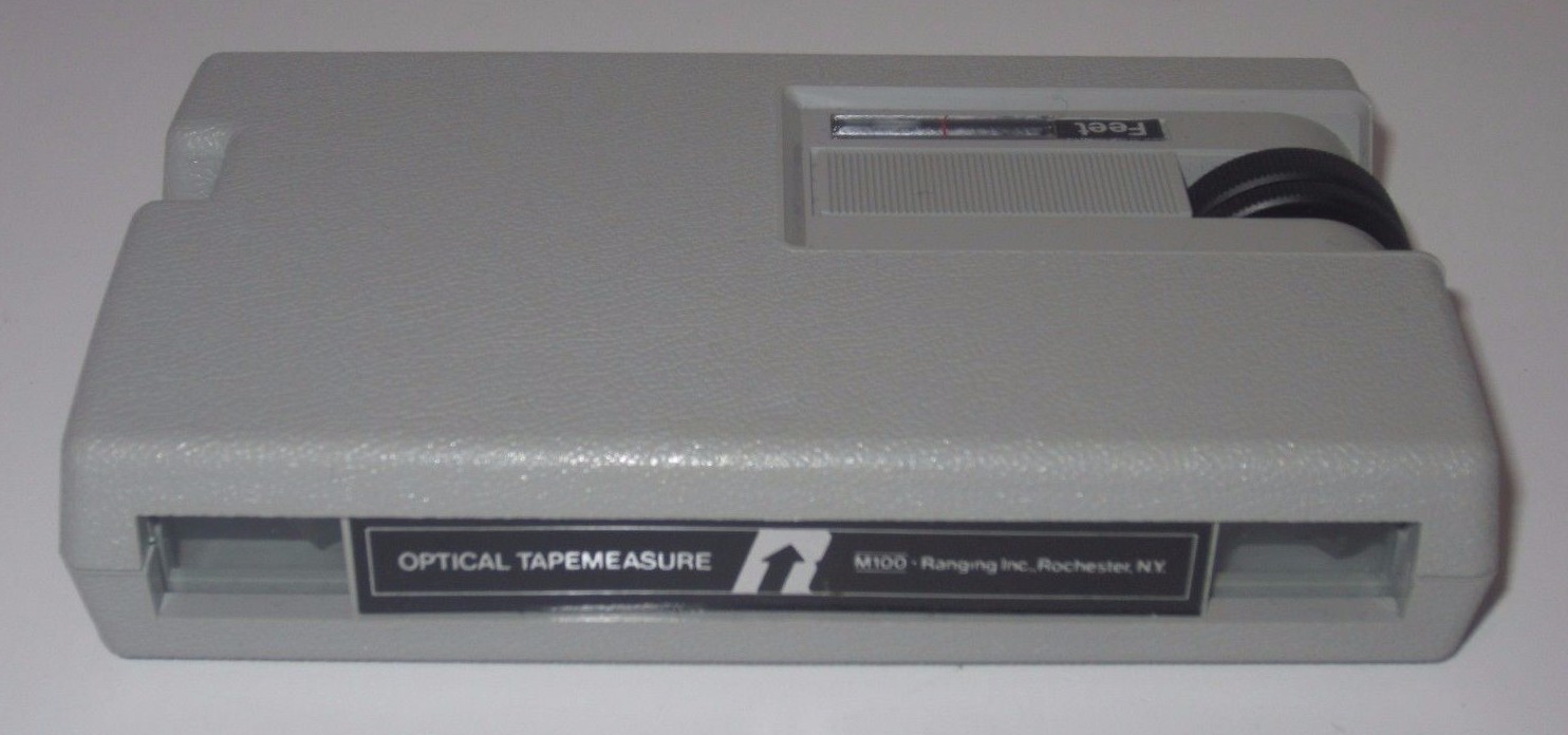 VINTAGE Ranging Optical Tape Measure - Model 100 - w/ Case, Manuel ...