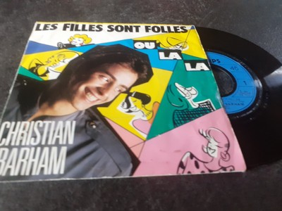 VINYLE 45 TOURS Christian Barham – Les Filles Sont Folles / 1984 | eBay