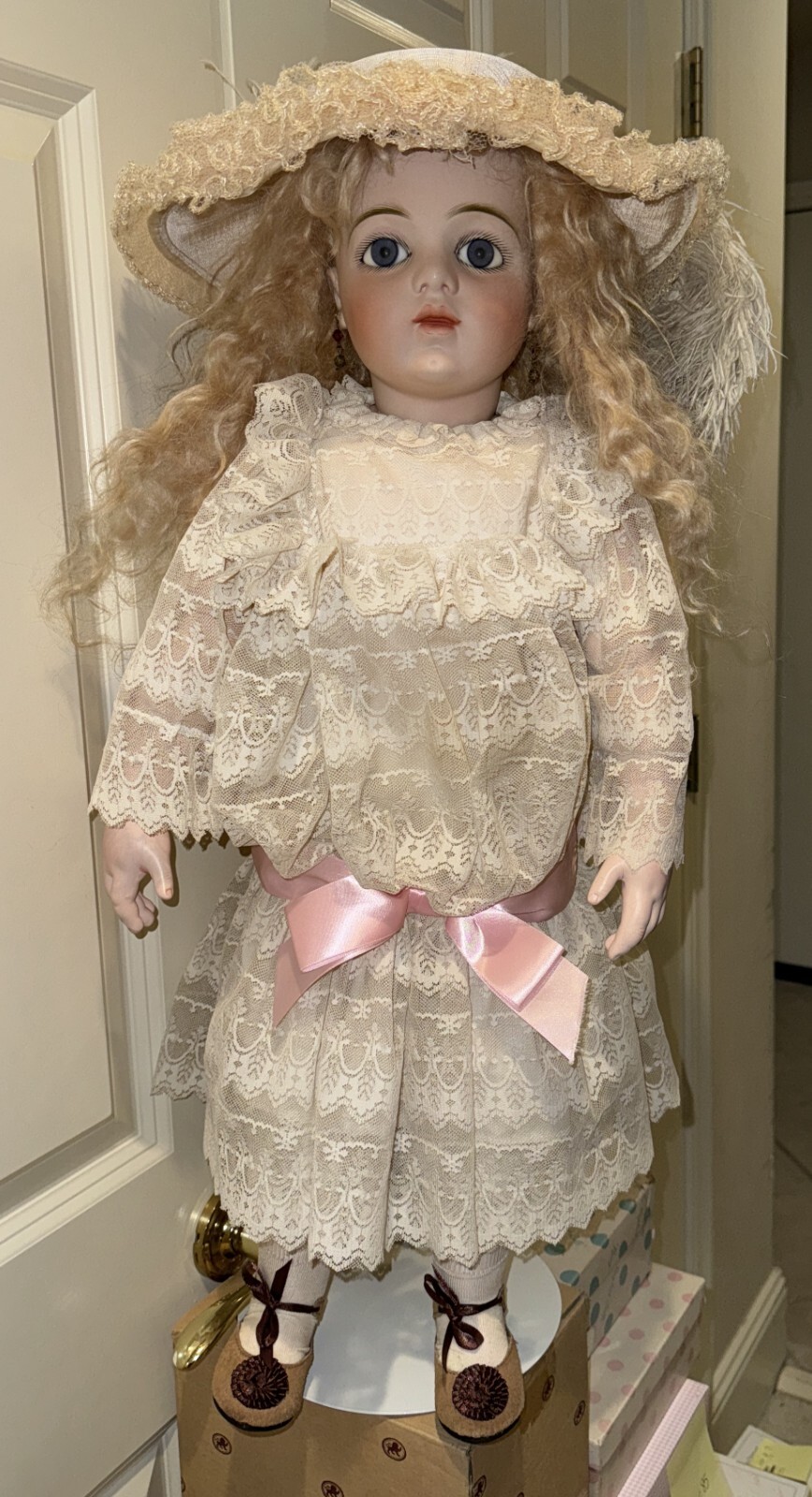 Bru Jne #13 Bebe 27" Reproduction by Colleen Phillips Excellent ...