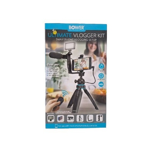 Bower Ultimate Vlogger Kit Smartphone Vlogging Setup | eBay