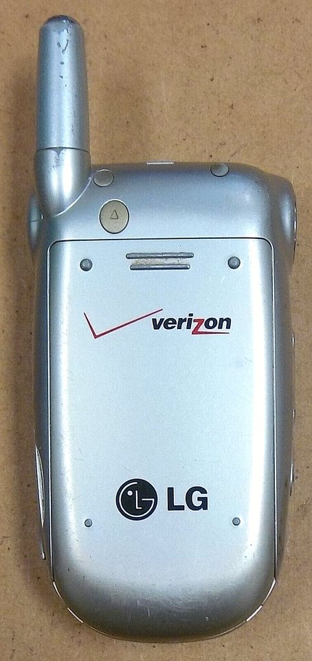 LG VX8100 - Blue and Silver ( Verizon ) Very Rare Cellular Flip Phone ...