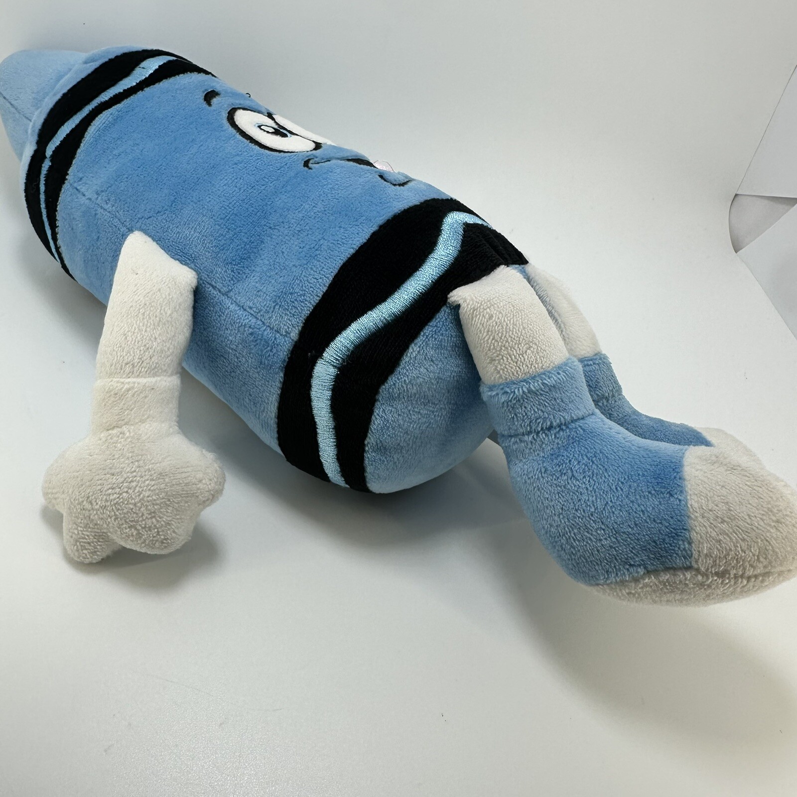 Crayola Experience Cornflower Light Blue Crayon Plush Stuffed Animal ...