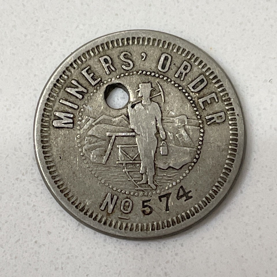 Richmond Kentucky KY Coal Token Scrip Central Coal Co Miners Order 25 ...