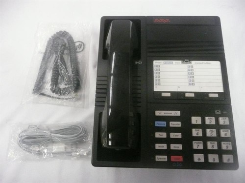 Avaya Definity 8403B 106705106 Black 3 Button Digital Telephone | eBay