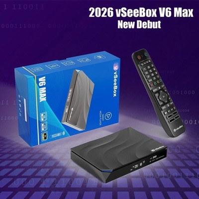 Vseebox V6 Max Android 14 TV Box – 8K HDR | 4GB+64GB | WiFi 6 ...