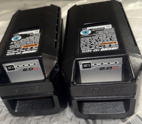 2 Echo CBP-58V20 2.0Ah 58 Volt Lithium-ion Batteries Pack | eBay