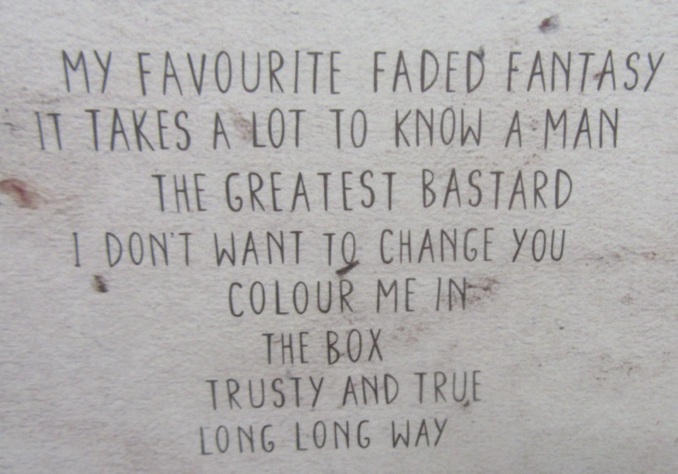 DAMIEN RICE 180 GRAM VINYL 2 LP SET "MY FAVOURITE FADED FANTASY" STILL ...