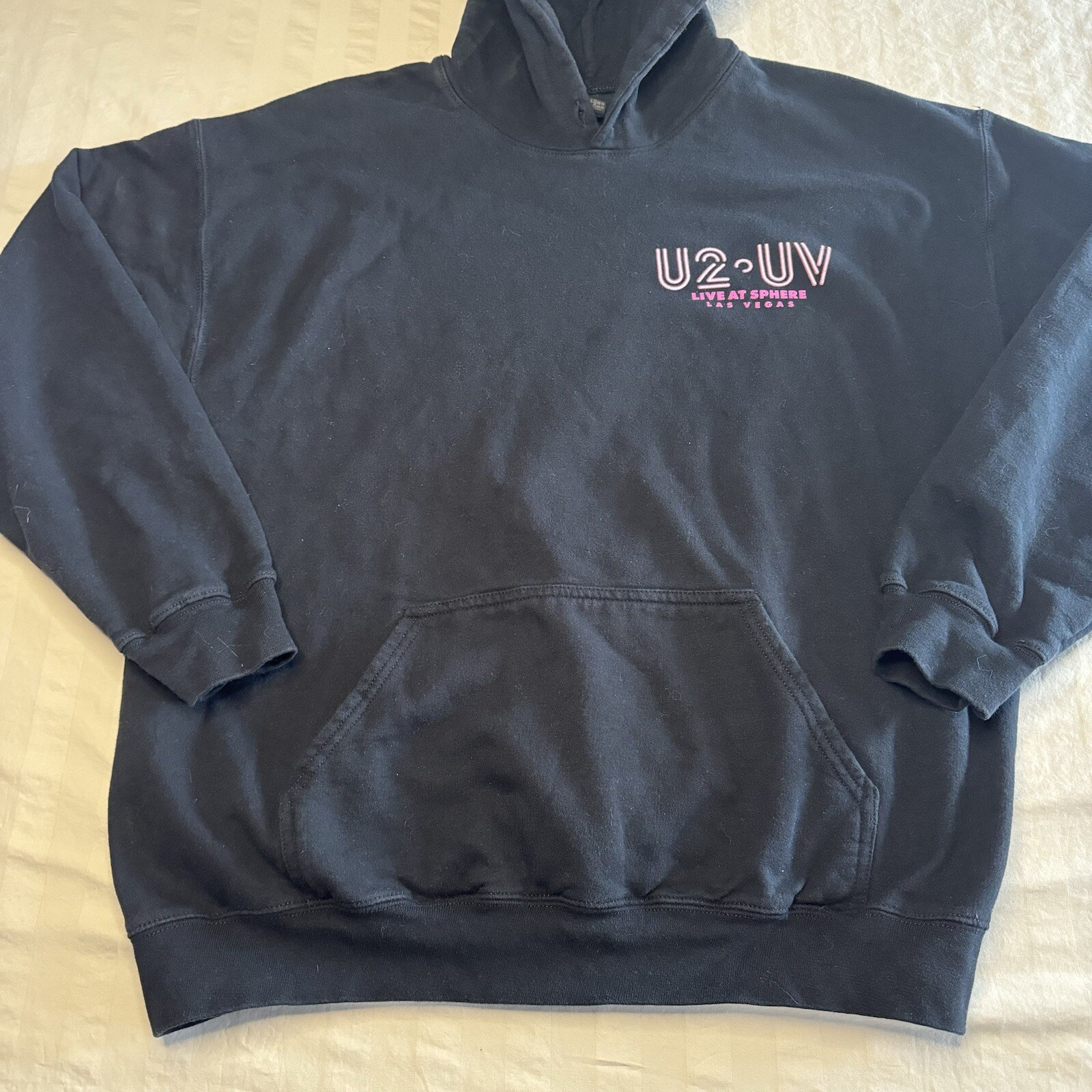 U2 UV Live At Sphere Las Vegas Hoodie Mens Large OFFICIAL Concert ...