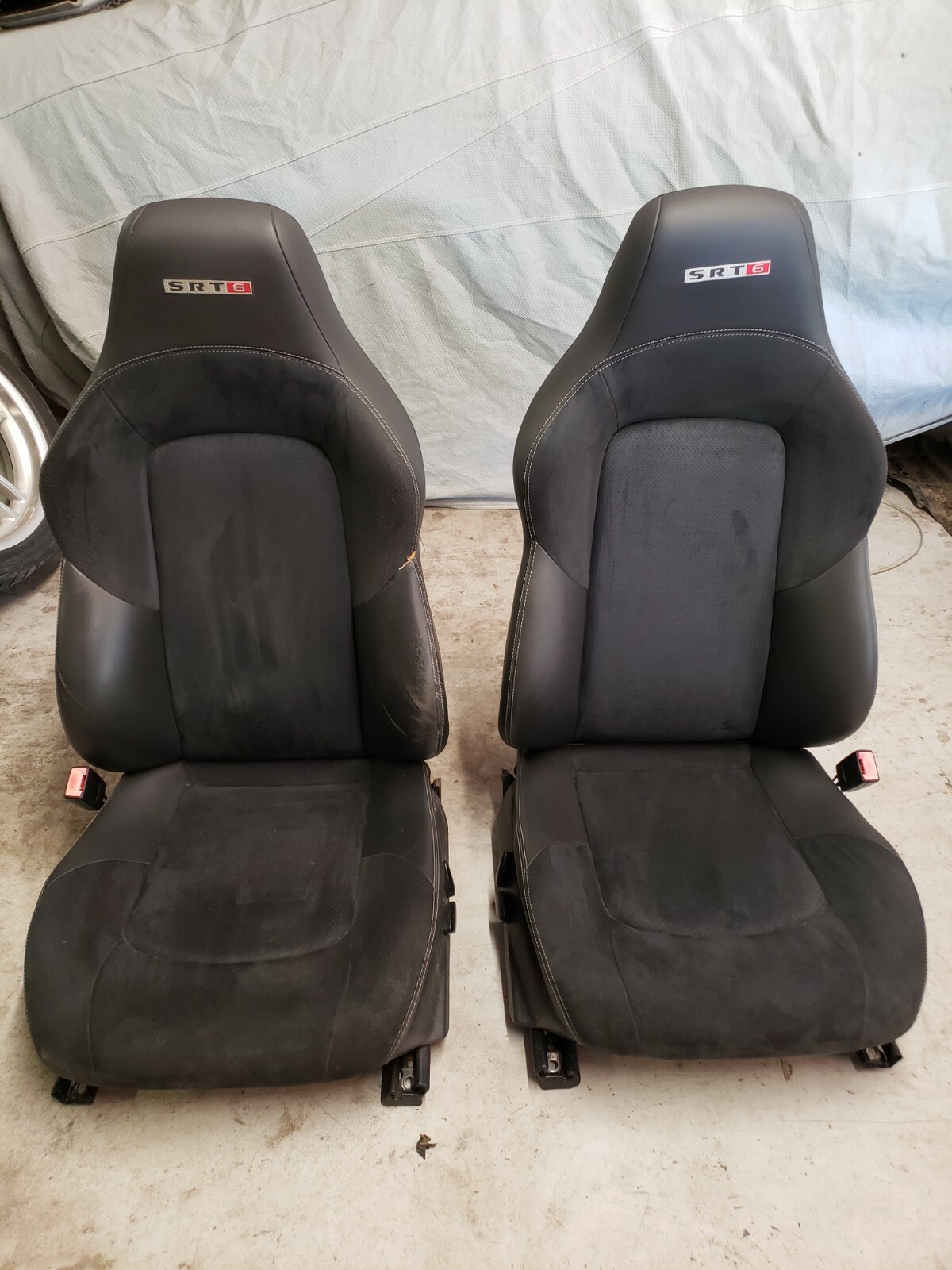 2004-2008 Chrysler Crossfire SRT6 SRT-6 Seat Set - Driver and Passenger ...
