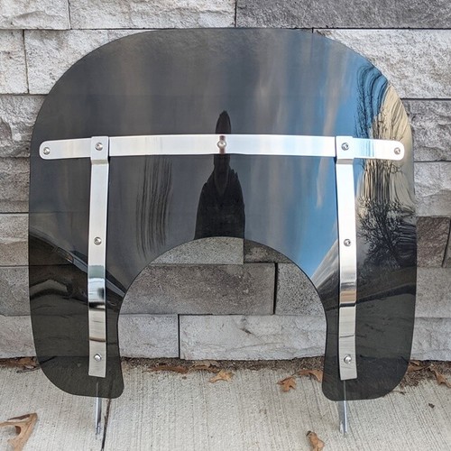 Calsci Tinted Detachable Windshield for Harley Road King Freewheeler | eBay